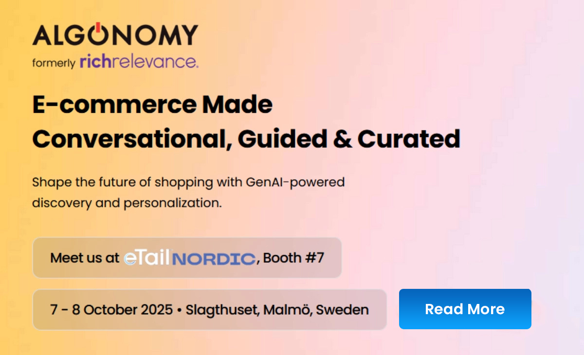 eTail Nordic 2025 - Algonomy