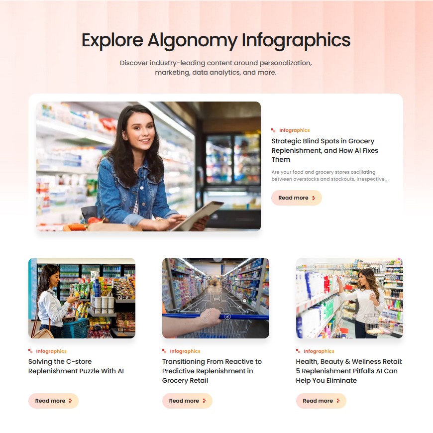 Infographics - Algonomy